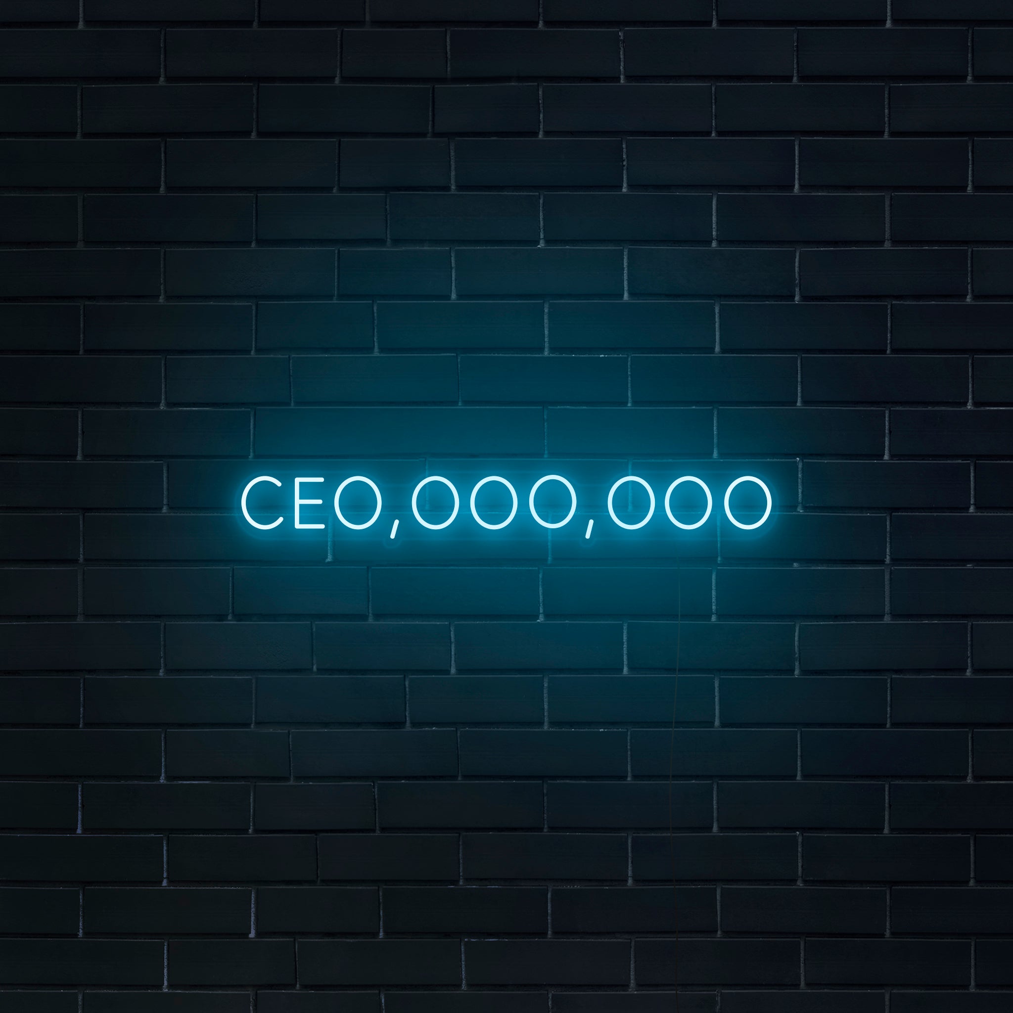 CEO Inspirational Neon Sign Art by Nuwave Neon
